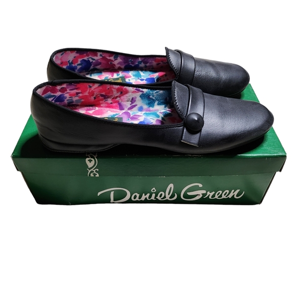 Daniel Green | Shoes | Vintage Daniel Green Leisure Footwear Made In Usa Black Slippers Size 85b ...